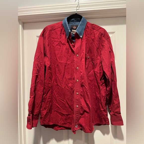 Wrangler PBR | Shirts | Wrangler Pbr Bull Riding Buttonup Size Xl ...